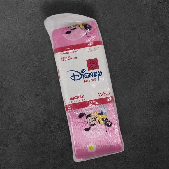 Disney | Office | Vintage 202 Minnie Mouse Blanket Binding Wrights ...